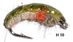 nymphe tcheque epoxy sparkle orange (nymphe)